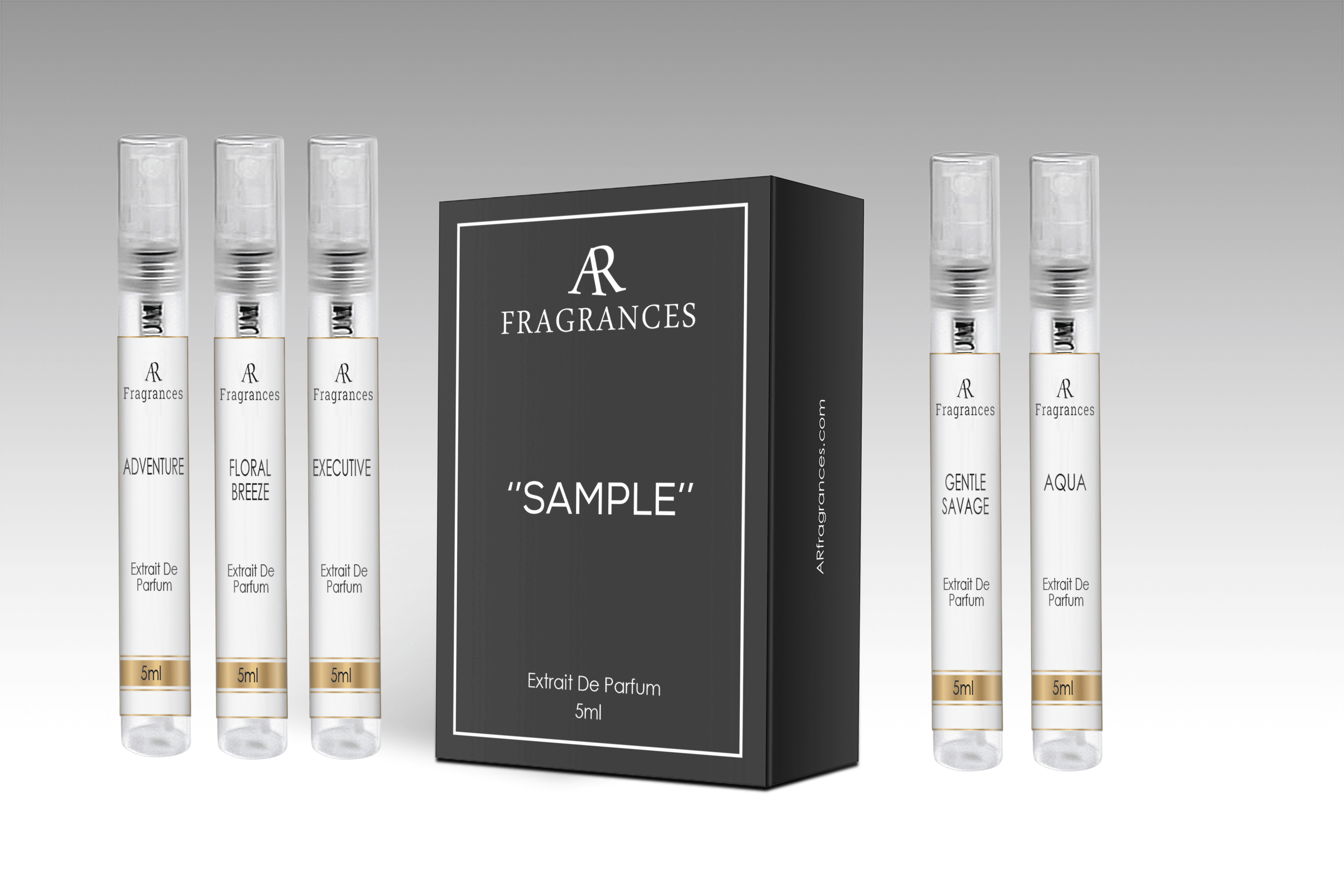 MEN'S BEST SELLER SAMPLE PACK (5 scents) – ARFRAGRANCES